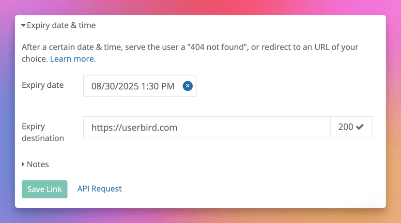 Expiring Links: Time-limited URLs — Linkly